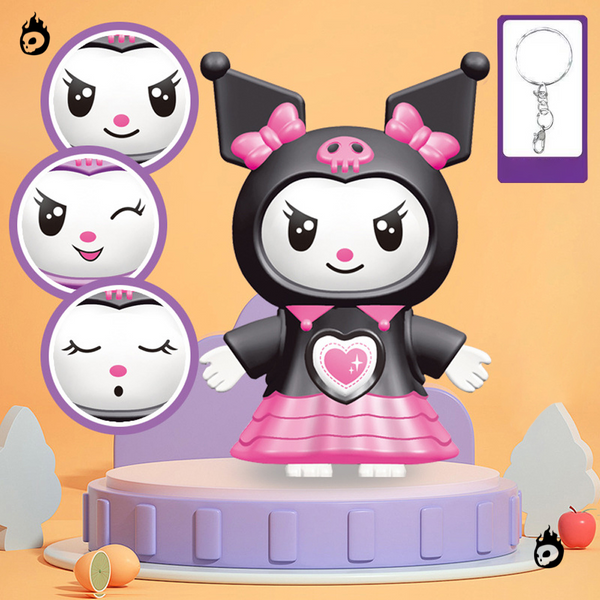 Kuromi (Black Dress) Face-Changing Keychain – Dopamine Store