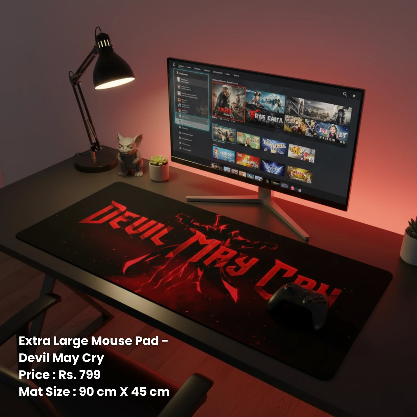Devil May Cry - Extra Large Mouse Pad – Dopamine Store