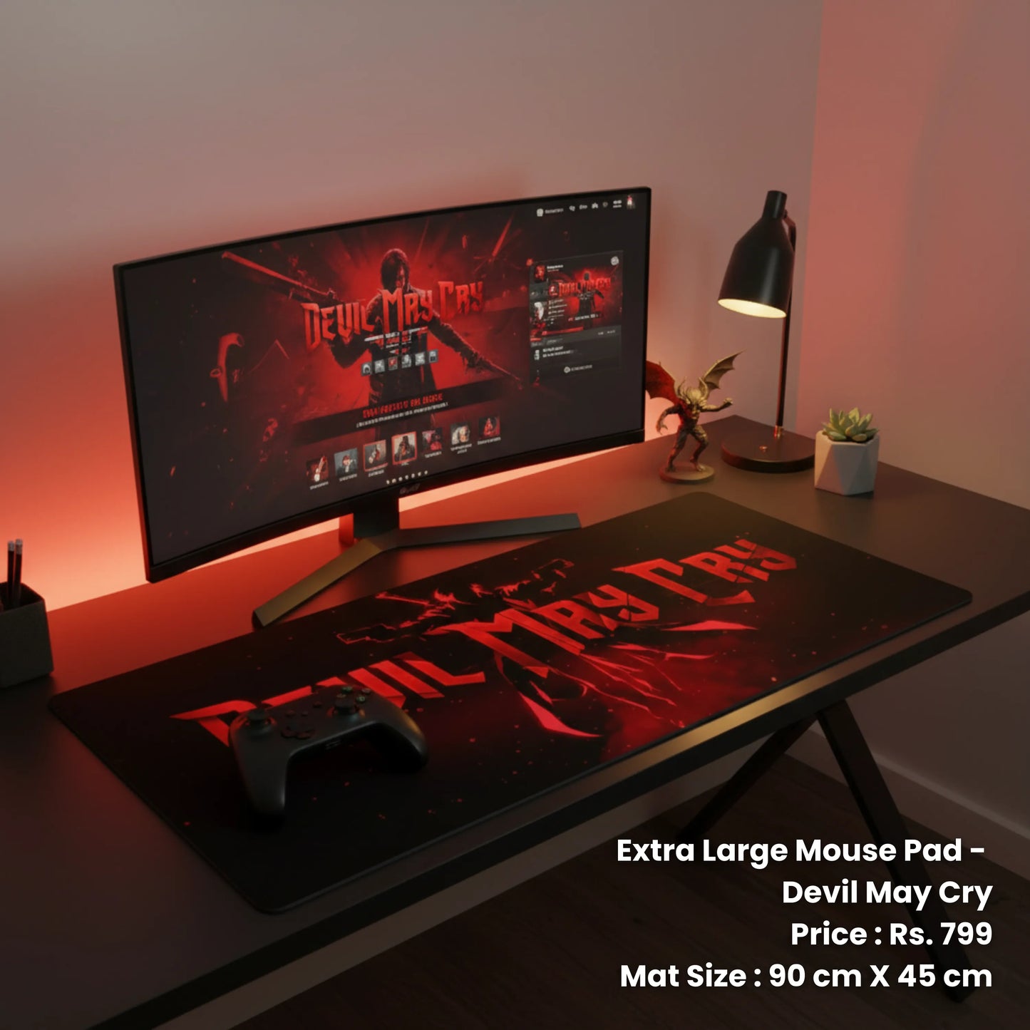 Devil May Cry - Extra Large Mouse Pad – Dopamine Store
