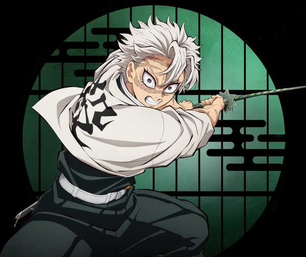 Demon Slayer Mouse Pad - The Wind Hashira - Sanemi Shinazugawa – My Store